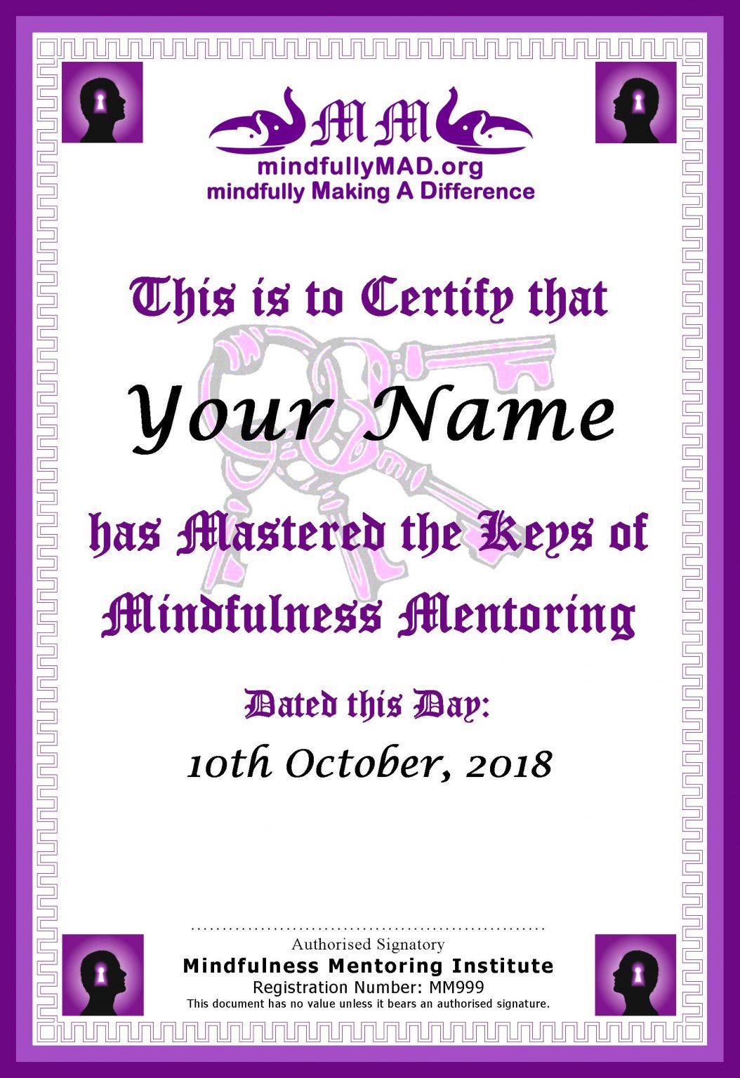 Certificate Course – Mindfulness Coach